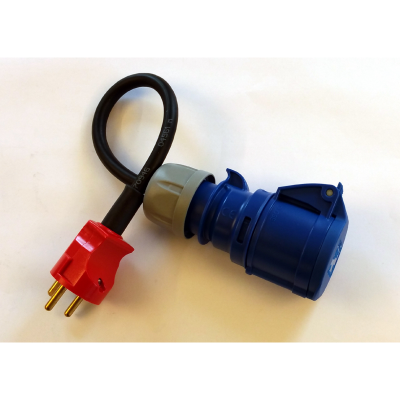 Adapterkabel DK han til CEE hun